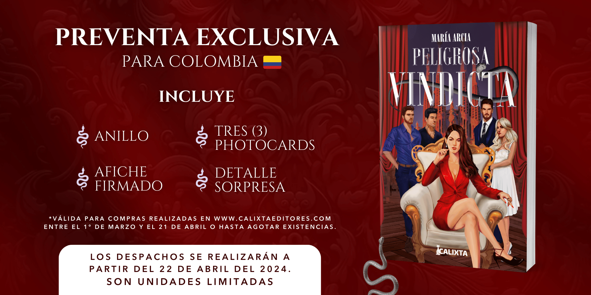 Calixta Editores S.A.S - Desquiciados por las letras